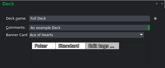 Cockatrice: Classic Deck Editor